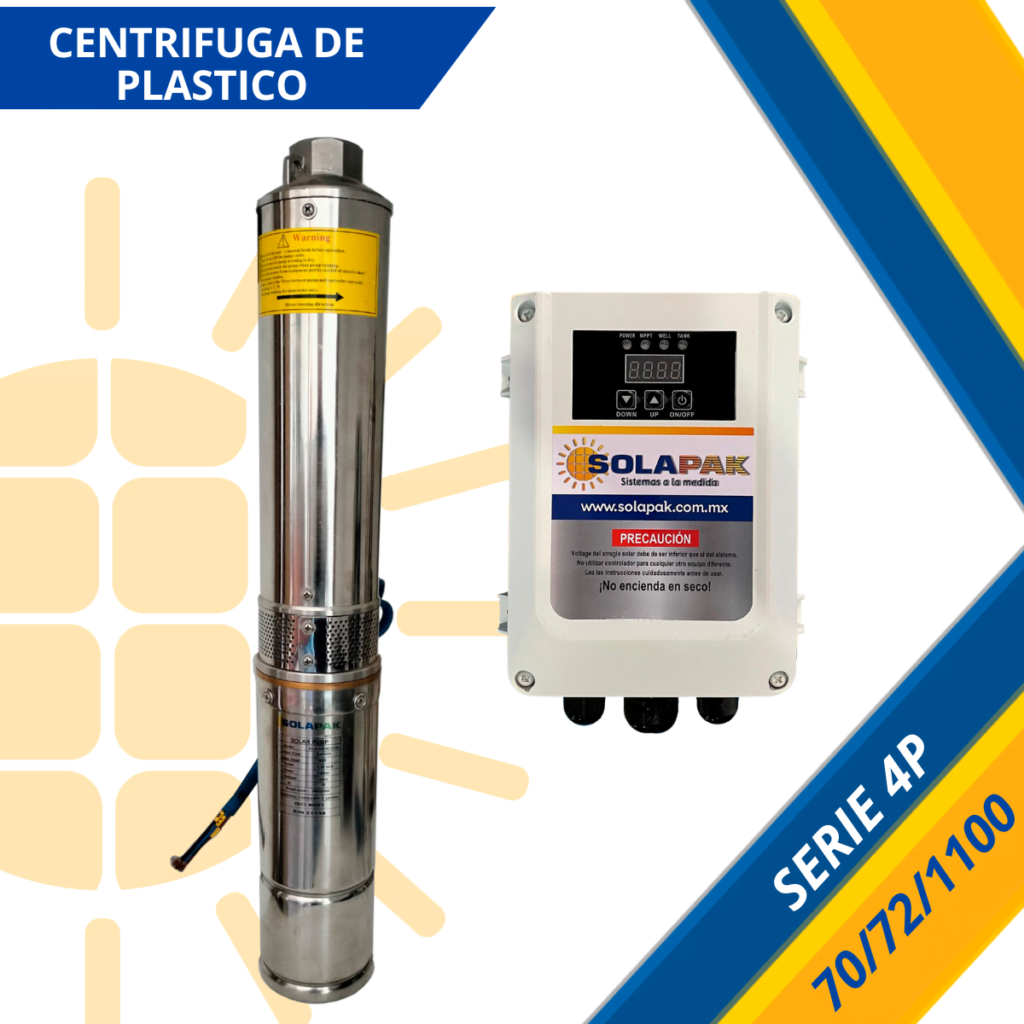 Bomba Centrifuga De Plastico Solapak 4P 70/72/1100 - Solapak